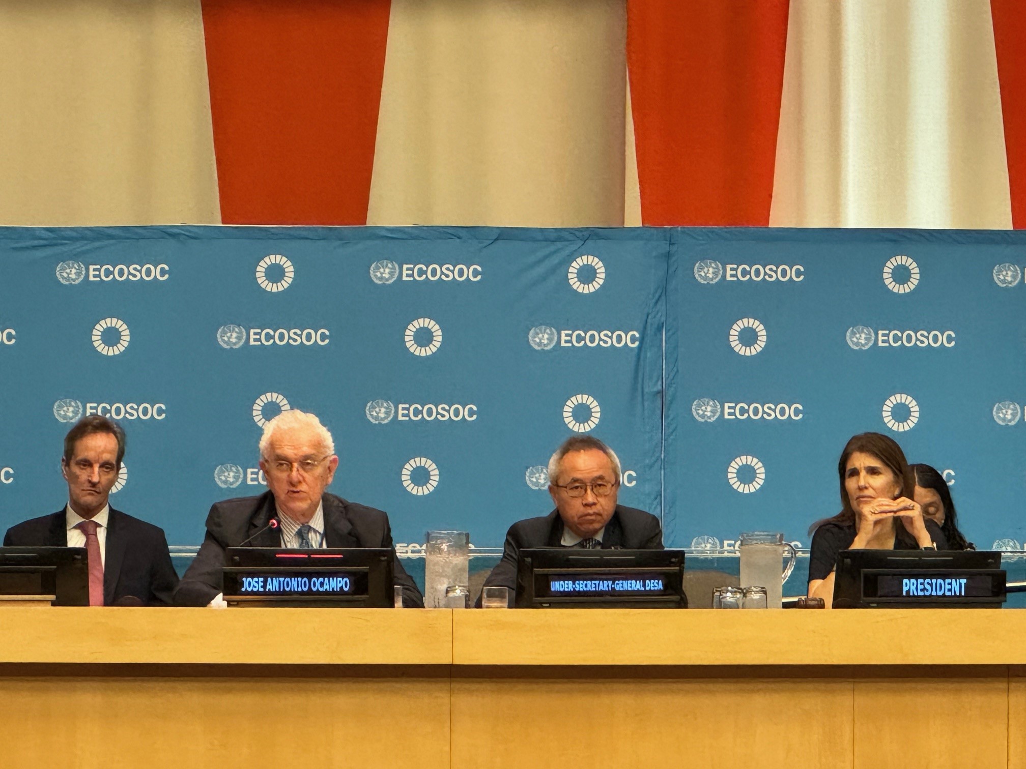 Presentation of the 2024 CDP Report at the High-Level Segment of ECOSOC ...