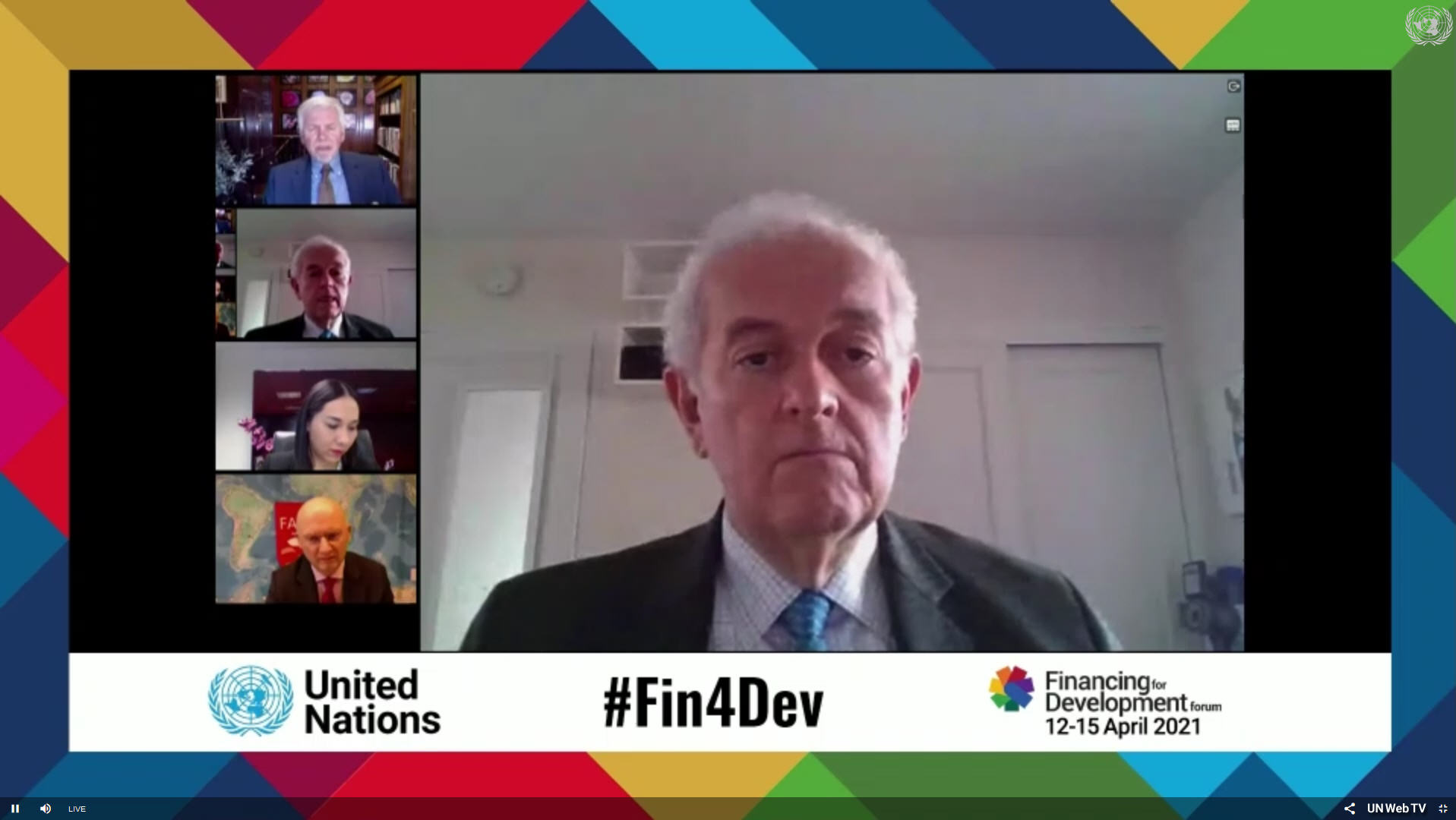 CDP Chair participates as panelist at the 2021 Forum on Financing for ...