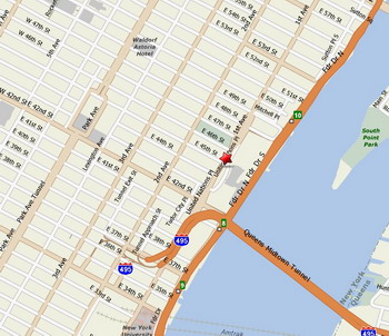 United Nations Headquarters Map