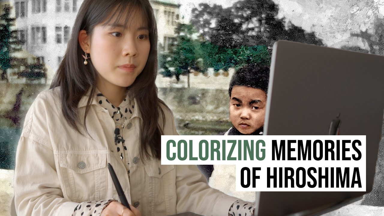 Colorizing Photos of Hiroshima Atomic Bomb Survivors | Nations Unies
