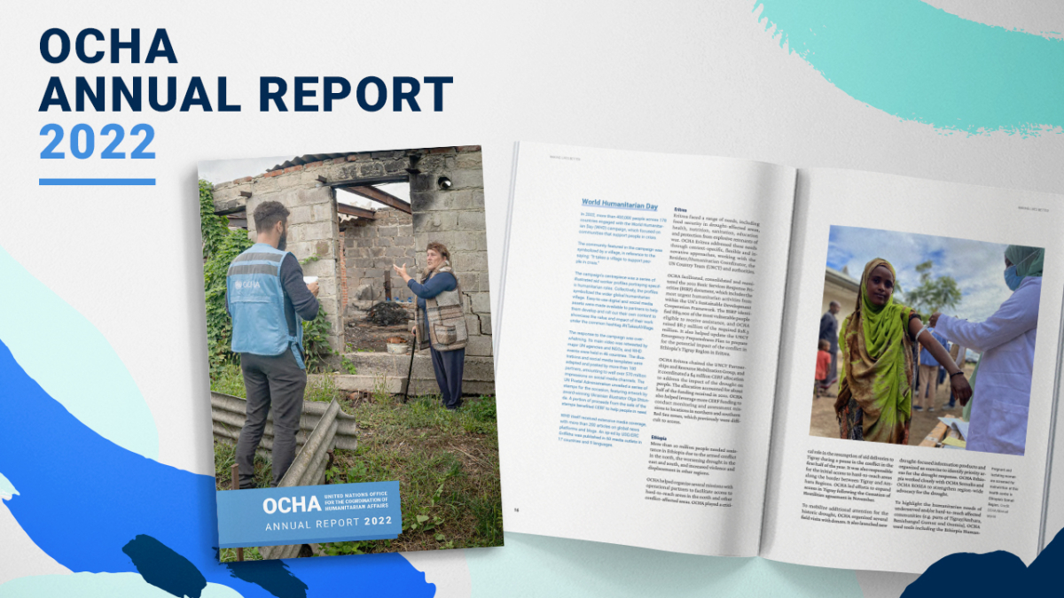 OCHA publie son rapport annuel 2022 | Nations Unies OCHA publie son rapport annuel 2022 | Nations Unies