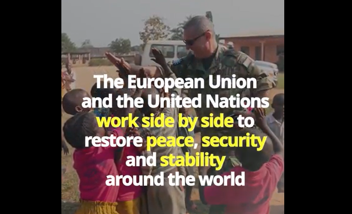 UN-EU agreement strengthens cooperation in peace operations | Naciones ...