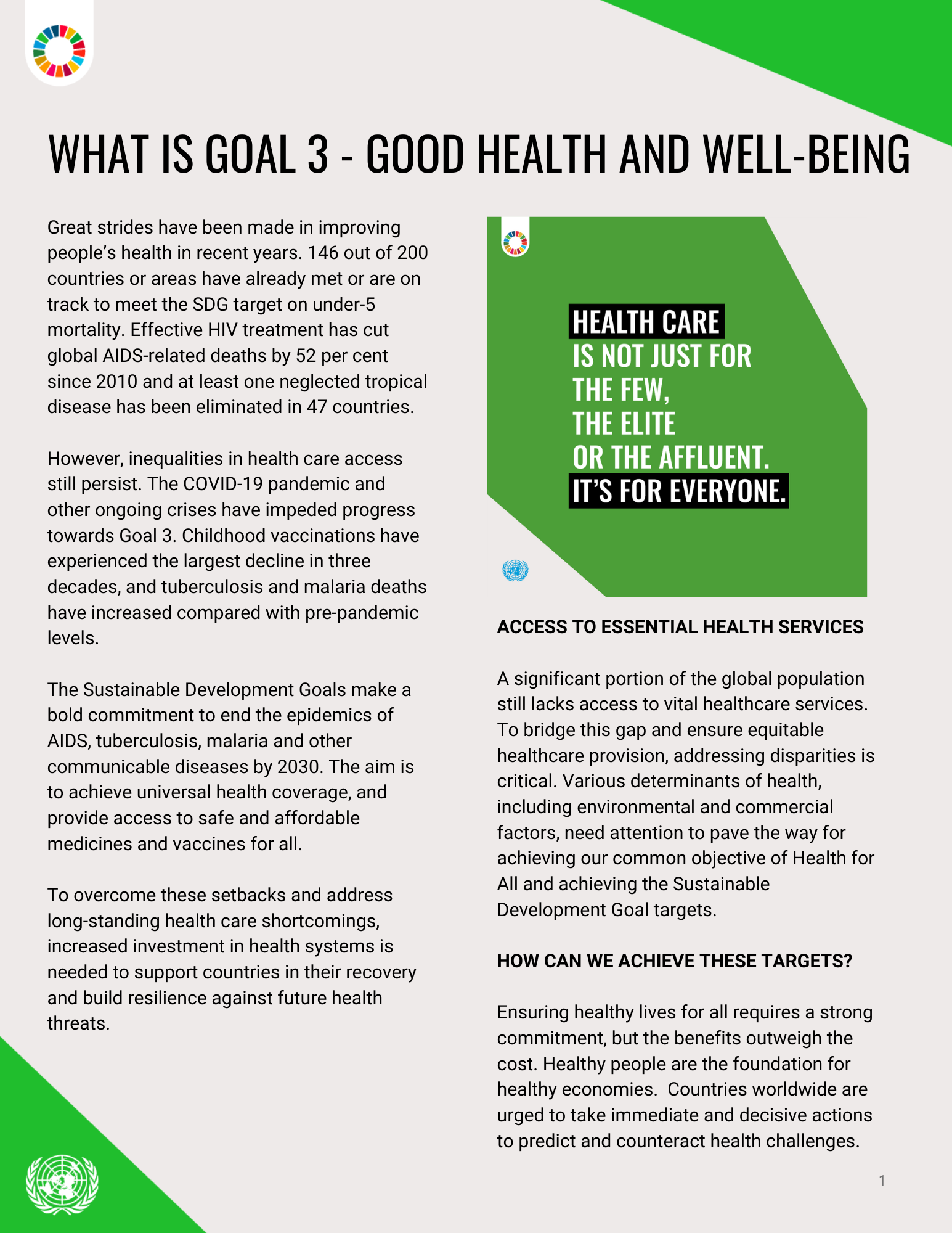 SDGs - Explainers - United Nations Sustainable Development