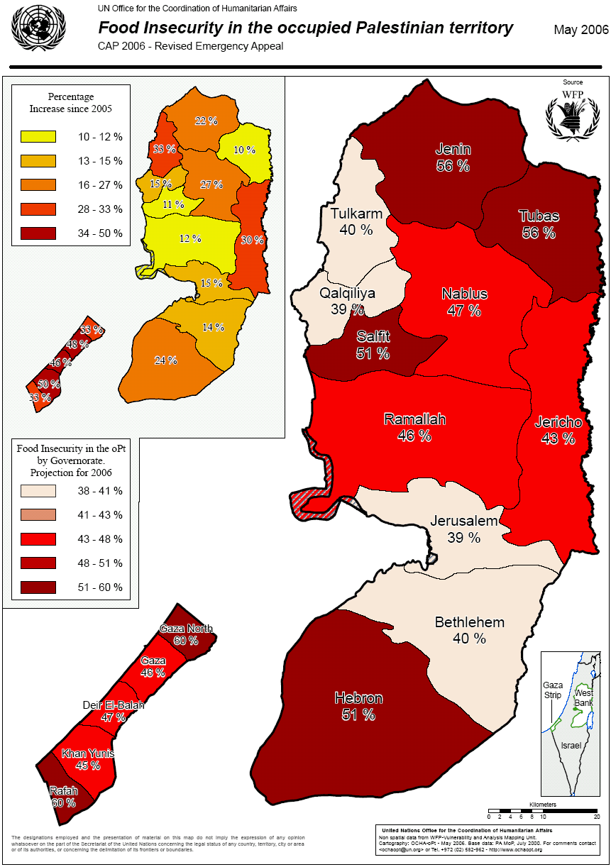Food insecurity in the OPT - CAP 2006 Revised Emergency Appeal - OCHA ...
