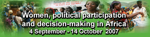 Online Discussion Women Political Participation And Decision Making